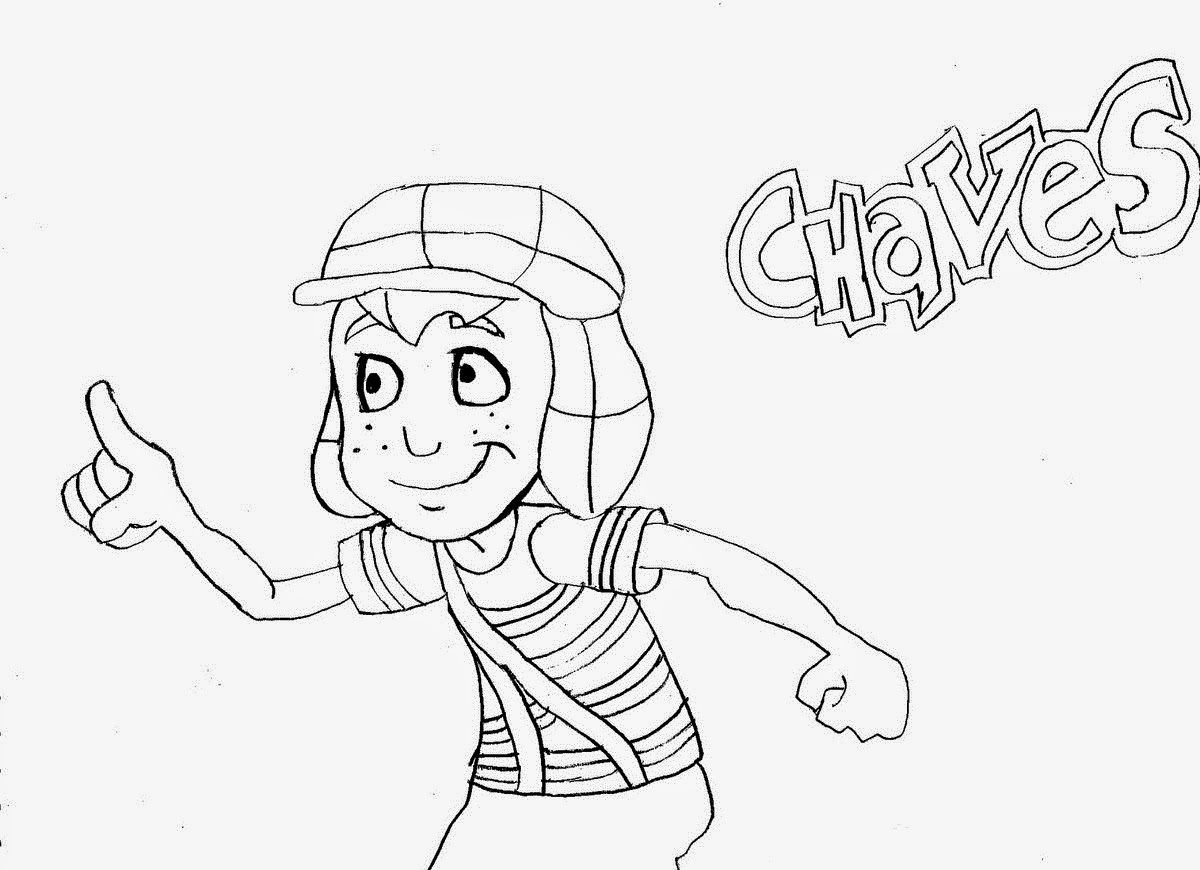 Desenhos para Colorir e Imprimir: Desenhos do Chaves para Colorir e ...