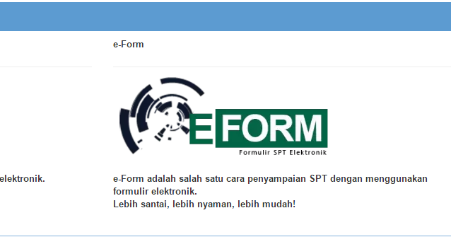 Bagaimana Cara: Lapor SPT Tahunan Online Lewat e-Form