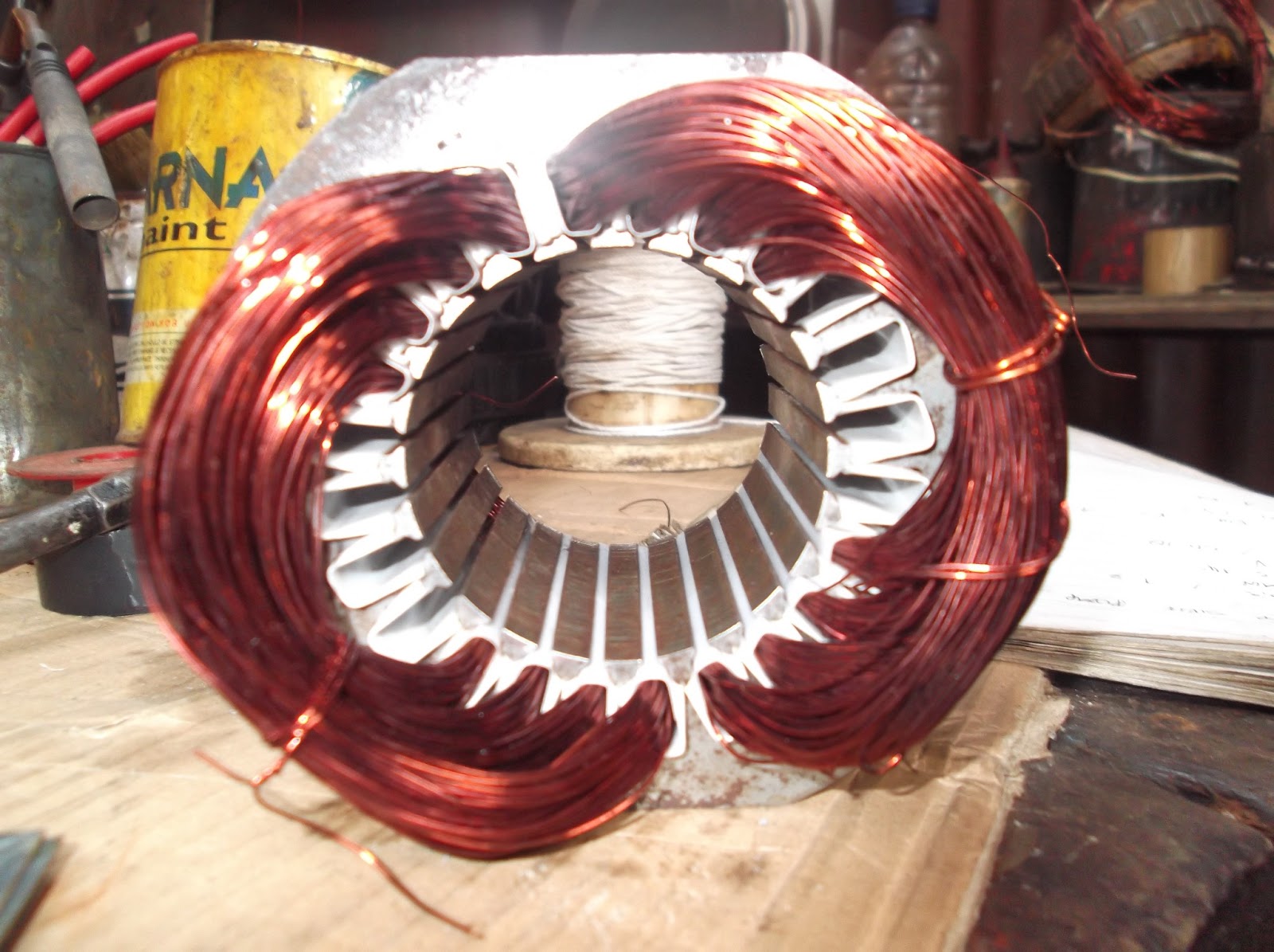 Dunia Listrik dan Informasi Terkini: Cara Melilit Motor AC 1 Phasa ...