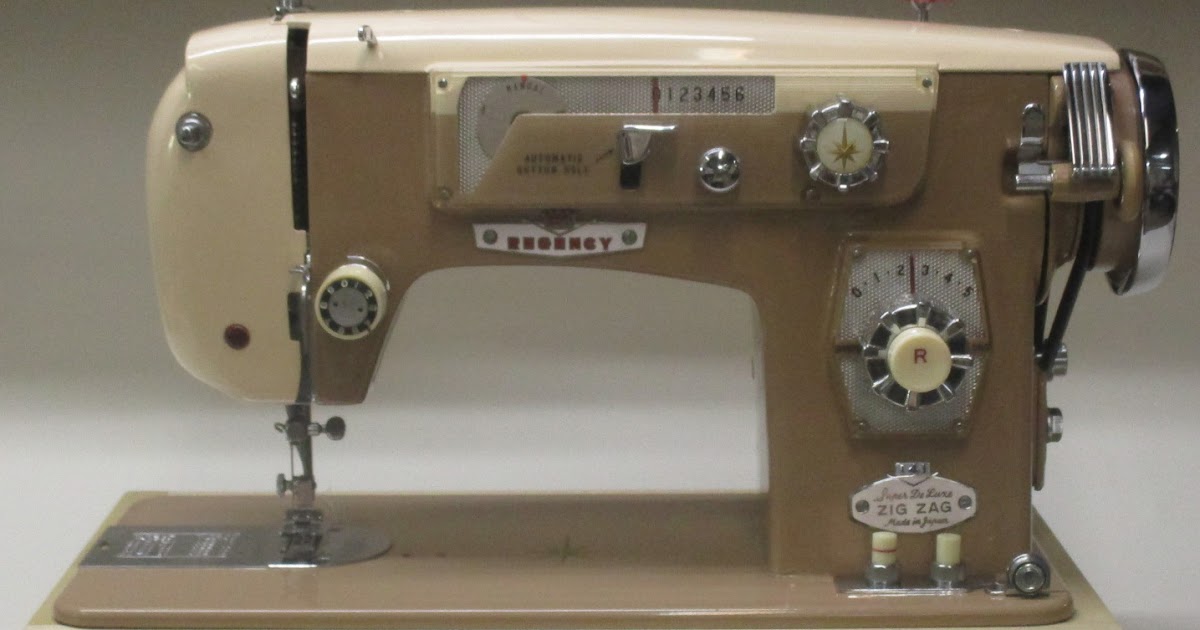 MI Vintage Sewing Machines: Regency 8141 (1964)