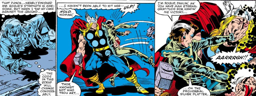 The Peerless Power of Comics!: The Deadly Touch of--Rogue!