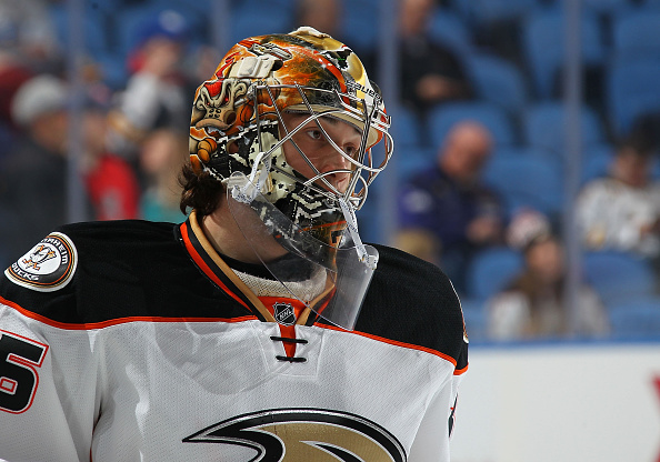 I Love Goalies!: John Gibson 2015-16 Mask