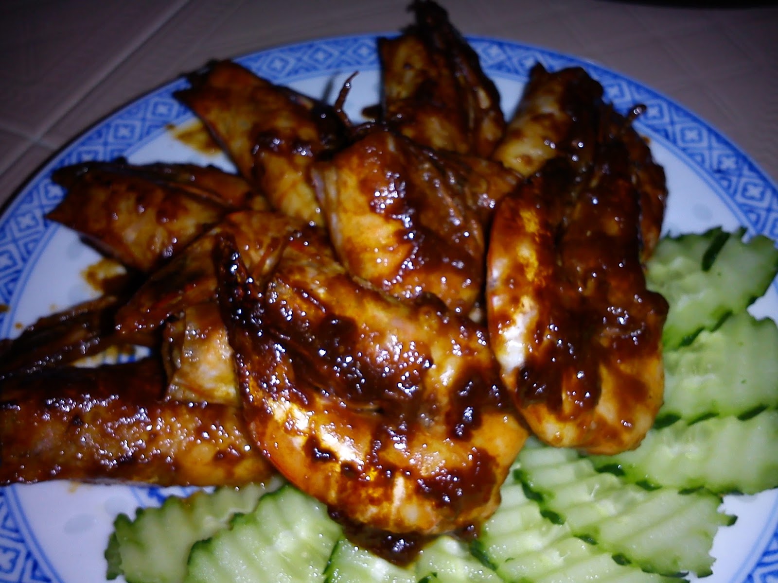 Cooking Pleasure: ASSAM HAE [FRIED TAMARIND PRAWNS]