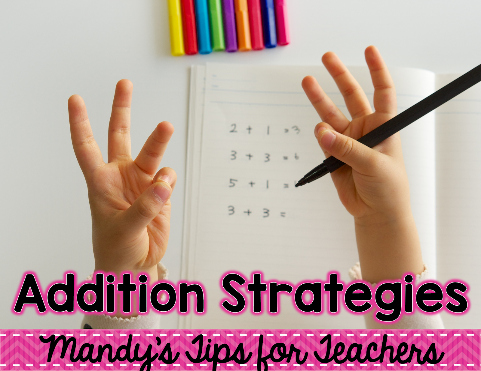 The Primary Peach: Addition Strategies and FREEBIES!