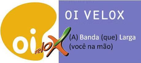 Um conto chamado "Oi Velox" (em Cabedelo, PB, Jardim América)