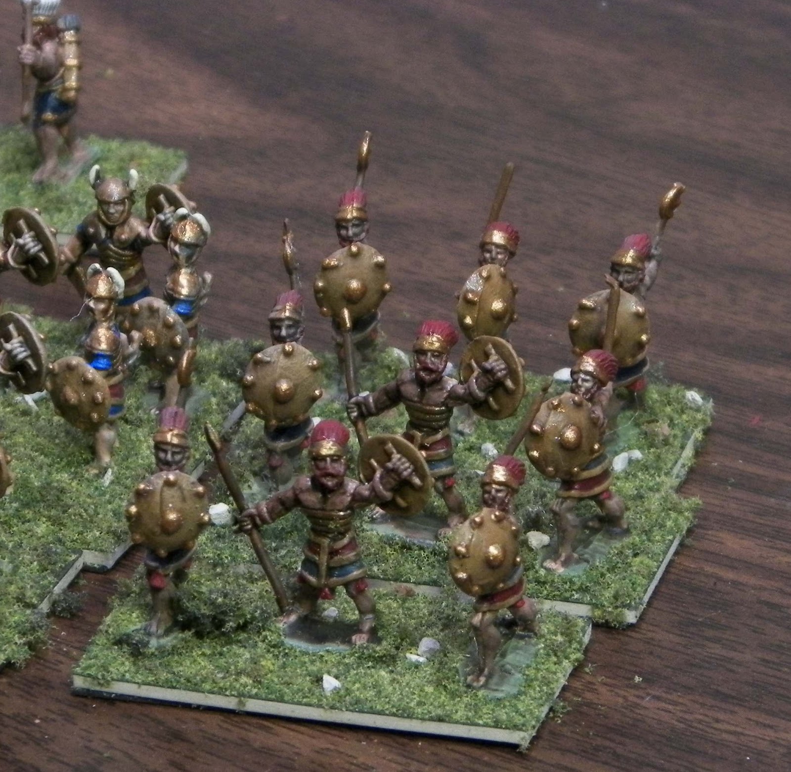 OvertheMountain Miniatures: I/28 Sea People DBA army