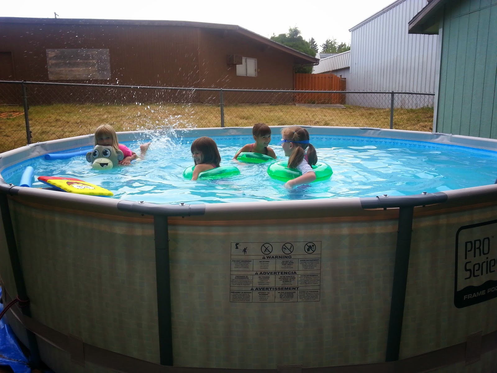 The Bowlsby Boys and Beauties!: Girl Scout Pool Party