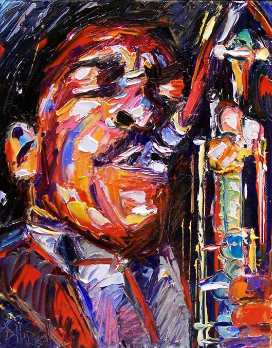 Debra Hurd Original Paintings AND Jazz Art: John Coltrane art painting ...