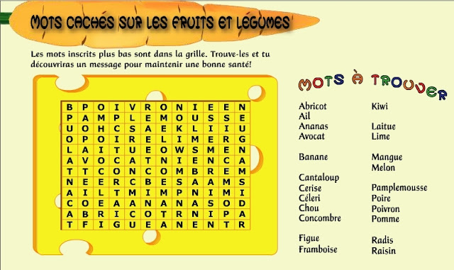 FLEBOSCO 1 ESO: Voilà plein d'activités sur la nourriture