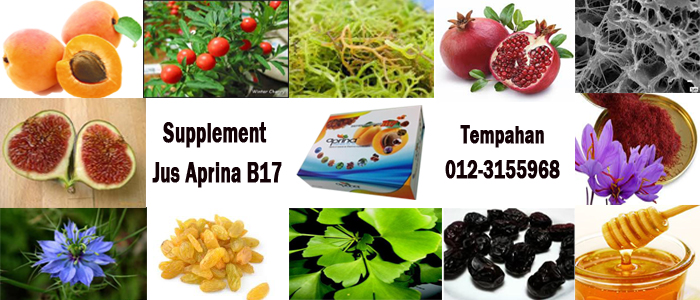 Jus B17 Aprina - Aprikot + Manna Arab: Jus B17 Aprina