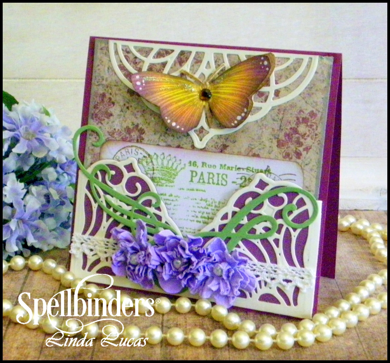 Lovely Linda's Craft Central!!: Spellbinders Cascading Grace Pocket ...