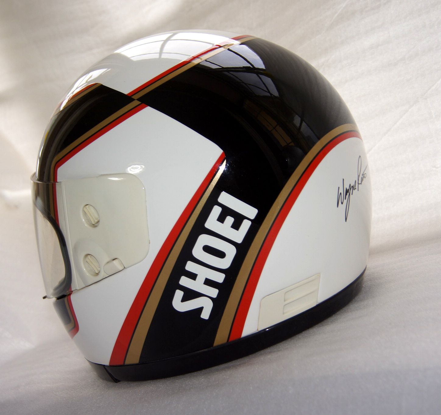 samurai‐bikers: Shoei Racing Helmet GRV Wayne Rainey official replica