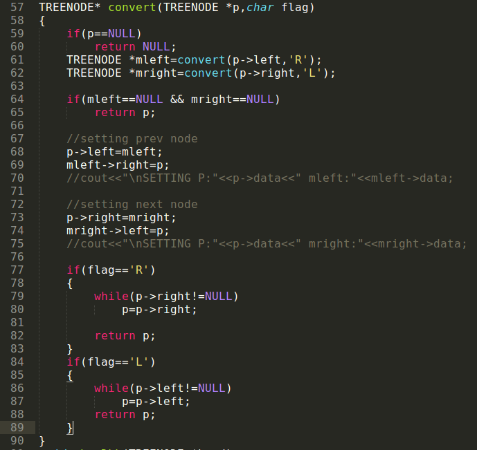 Simplycurious Algorithm Magic Binary Search Tree To Doubly Linked List