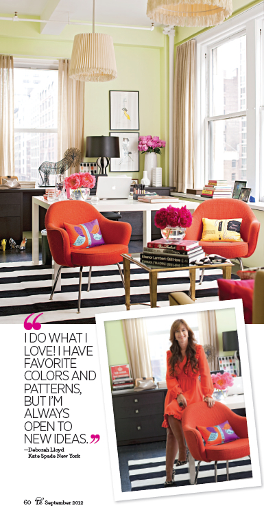 Living Livelier: The Office Behind "Kate Spade"