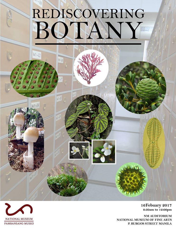 Philippine Biology Conferences : Rediscovering Botany (National Museum PH)