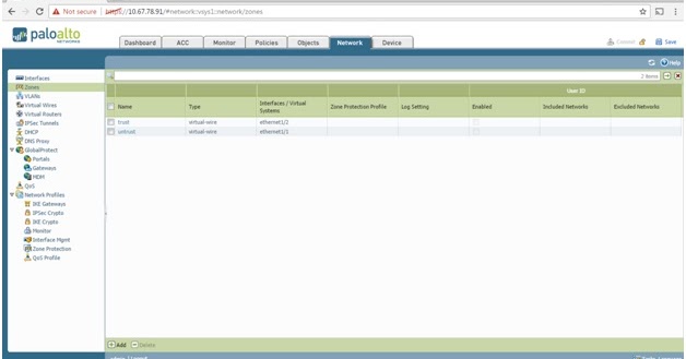 My Palo Alto Networks PCNSE Journal: Configuring Zones, Virtual Router ...