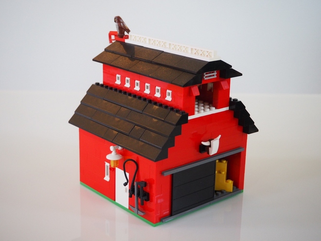 All Day Bricks: Bid Red Barn LEGO Ideas Project Review