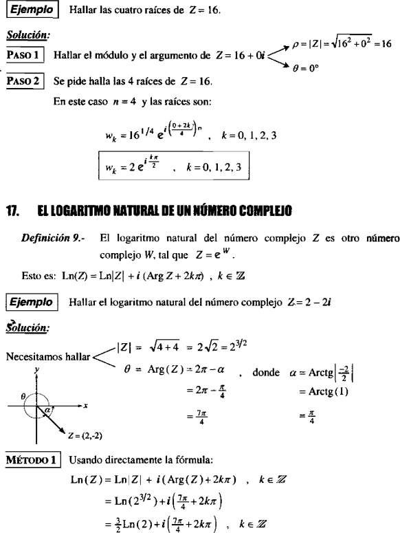 NÚMEROS COMPLEJOS EJERCICIOS Y PROBLEMAS RESUELTOS DE MATEMATICAS DE ...