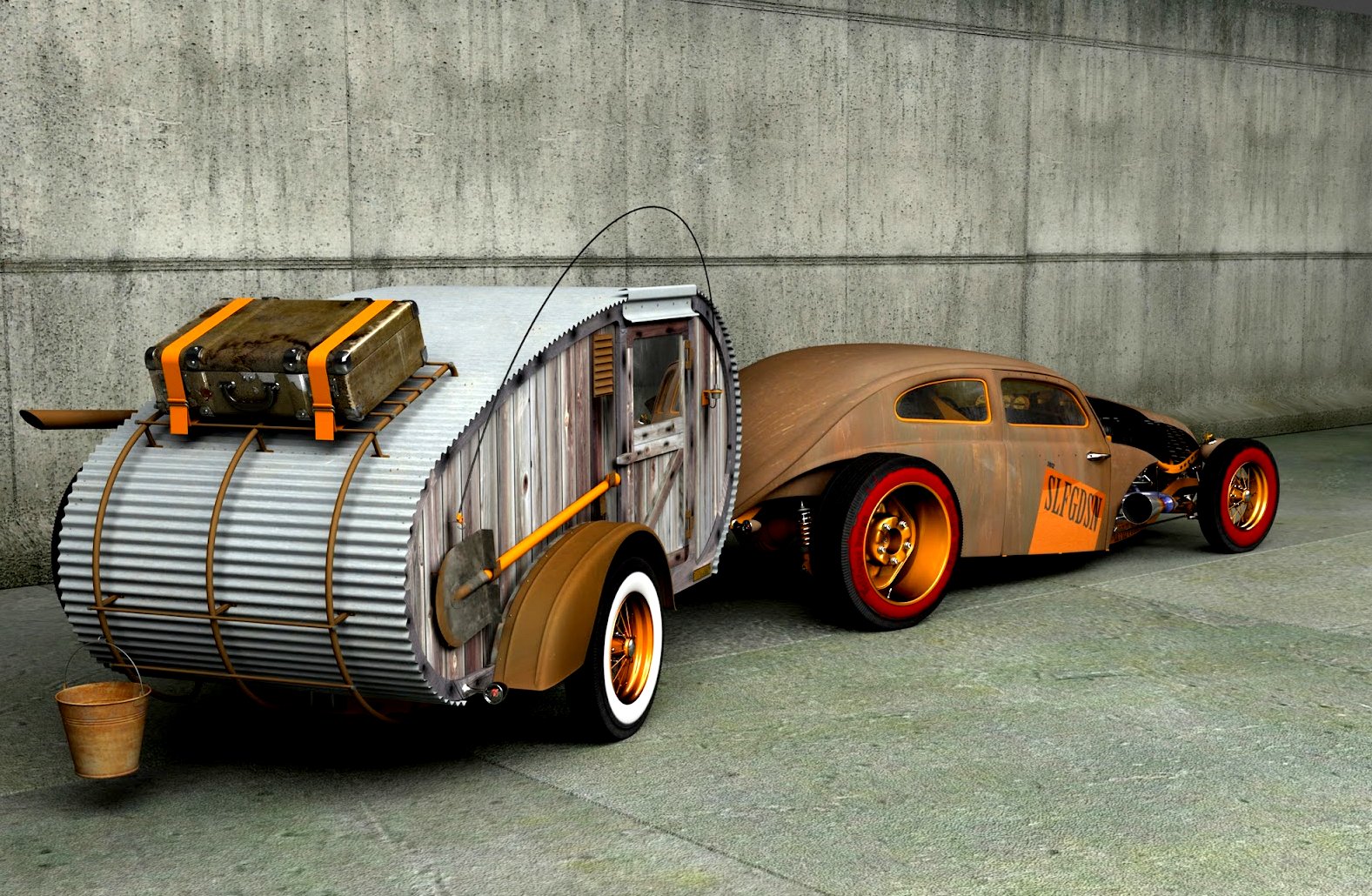 The Flying Tortoise: A Gorgeous Little Teardrop Style Rustic Camping ...