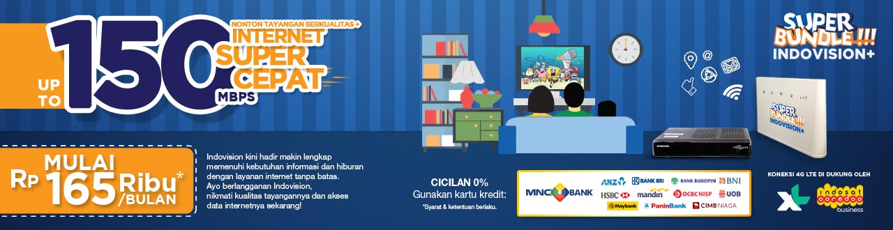 Cara Berlangganan Indovision Dengan Internet Wifi 4G Lte | November ...