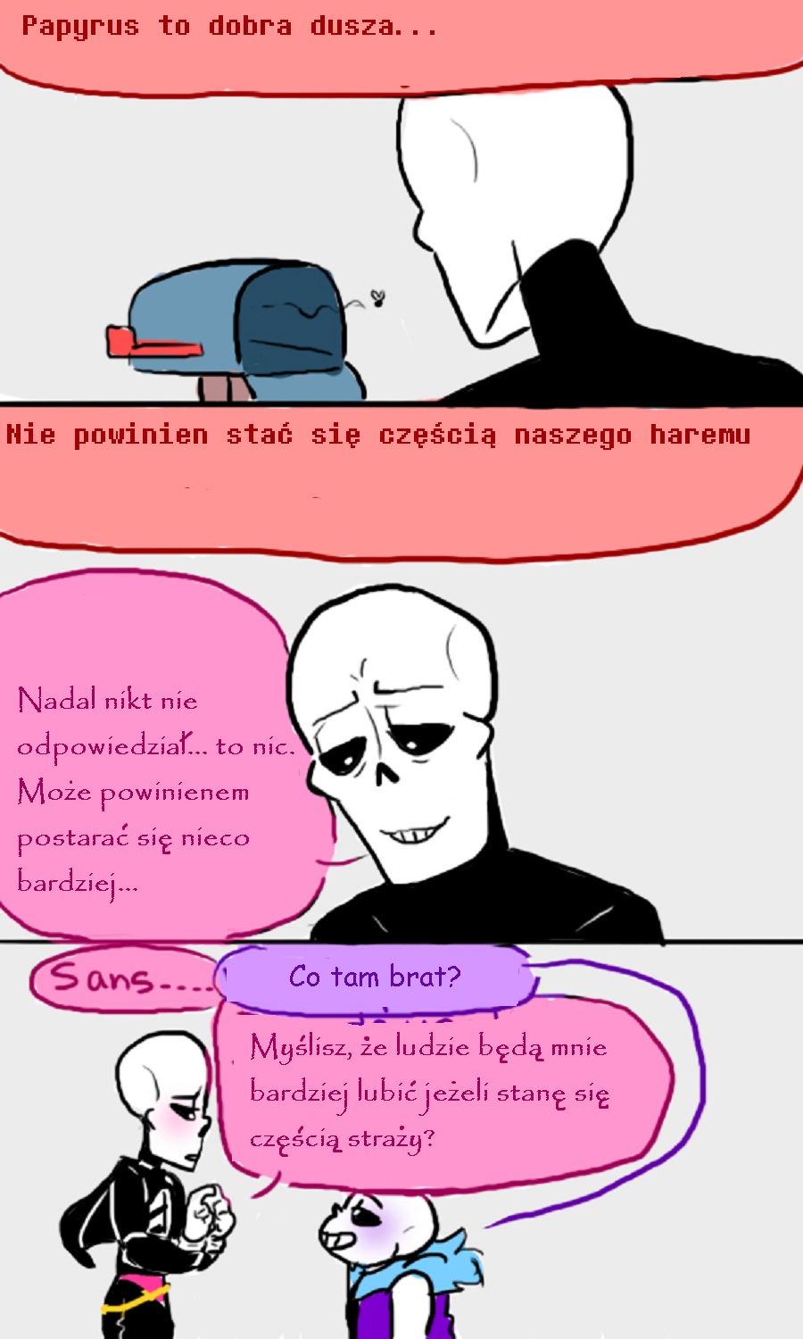 Undertale: UnderLust - PapyTon - część V [tłumaczenie PL] [+18 ...