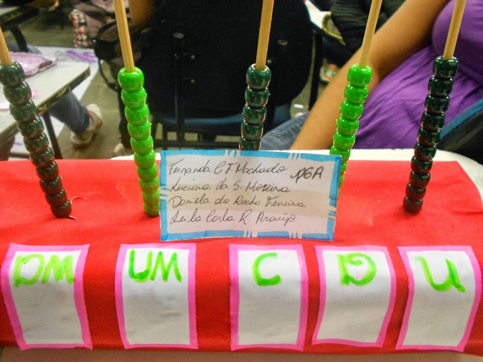 Aprendendo matemática: Que tal construir um ábaco?