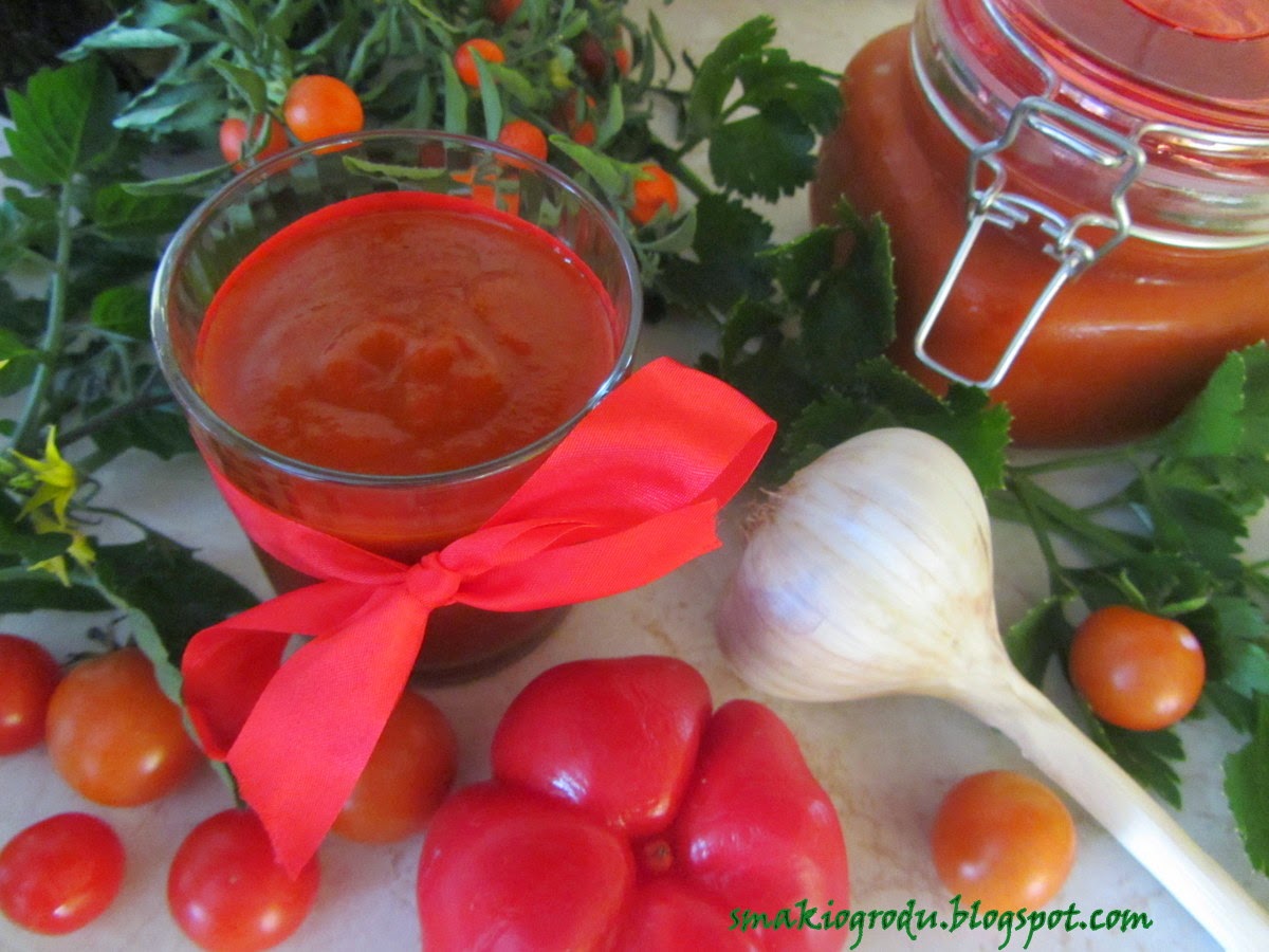 Smaki ogrodu: DOMOWY KECZUP