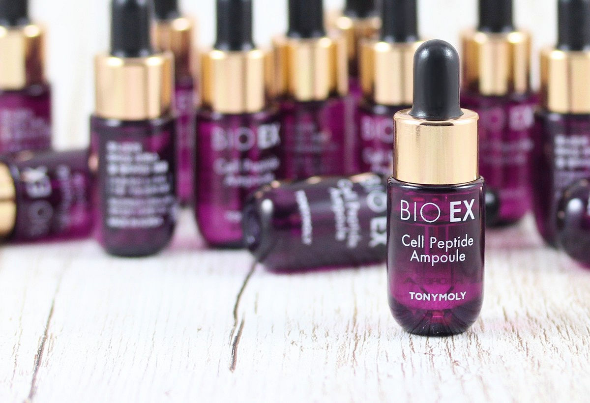 Tony Moly Bio Ex Cell Peptide Ampoules - Review - Nailderella