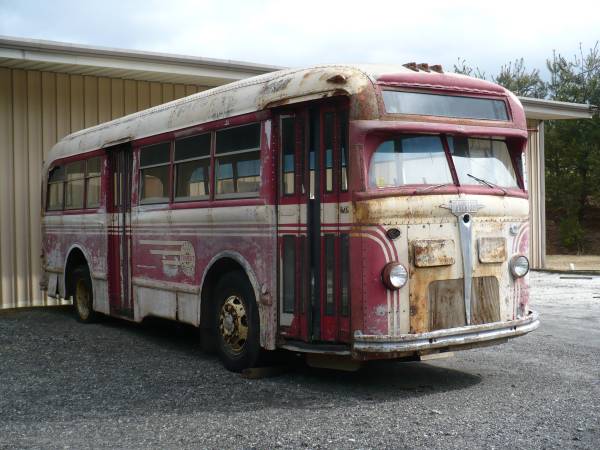 Rare American Transit Vehicle 1945 White Motor Company Bus - Classic ...