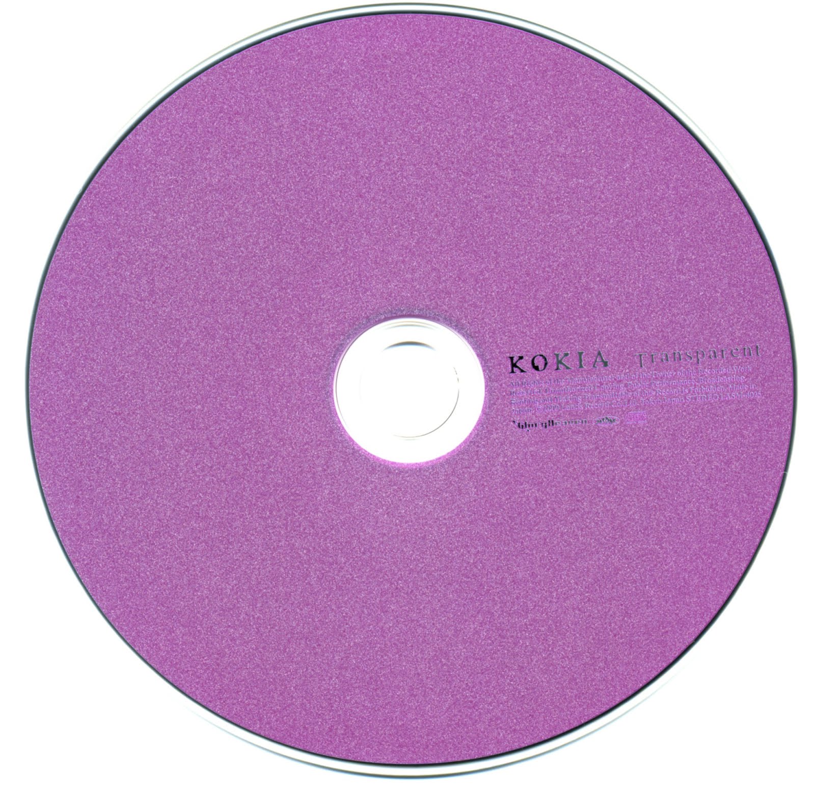 Cover Animes: KOKIA: Transparent