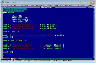 Program Biodata C++ | Mr.Dark Wizard