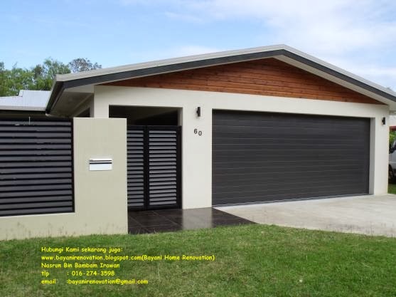 Design Idea Garaj | Bayani Home Renovation