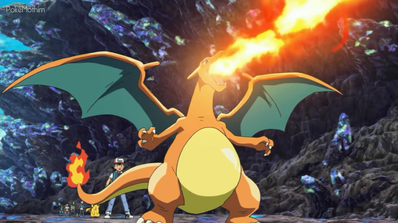 Poké-Arquivo: 006 - Charizard (Anime) ~ Pokémonster Dex || Acervo de ...