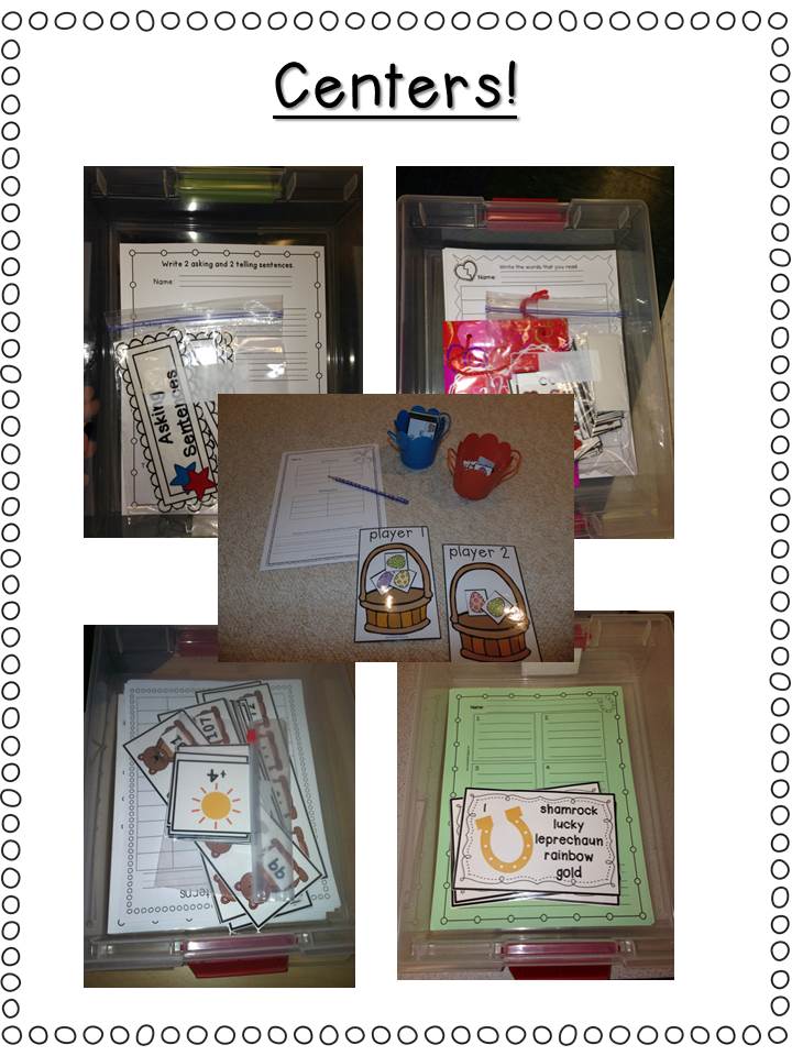 Mrs. Wheeler's First Grade Tidbits: 1st Grade Center Bundle