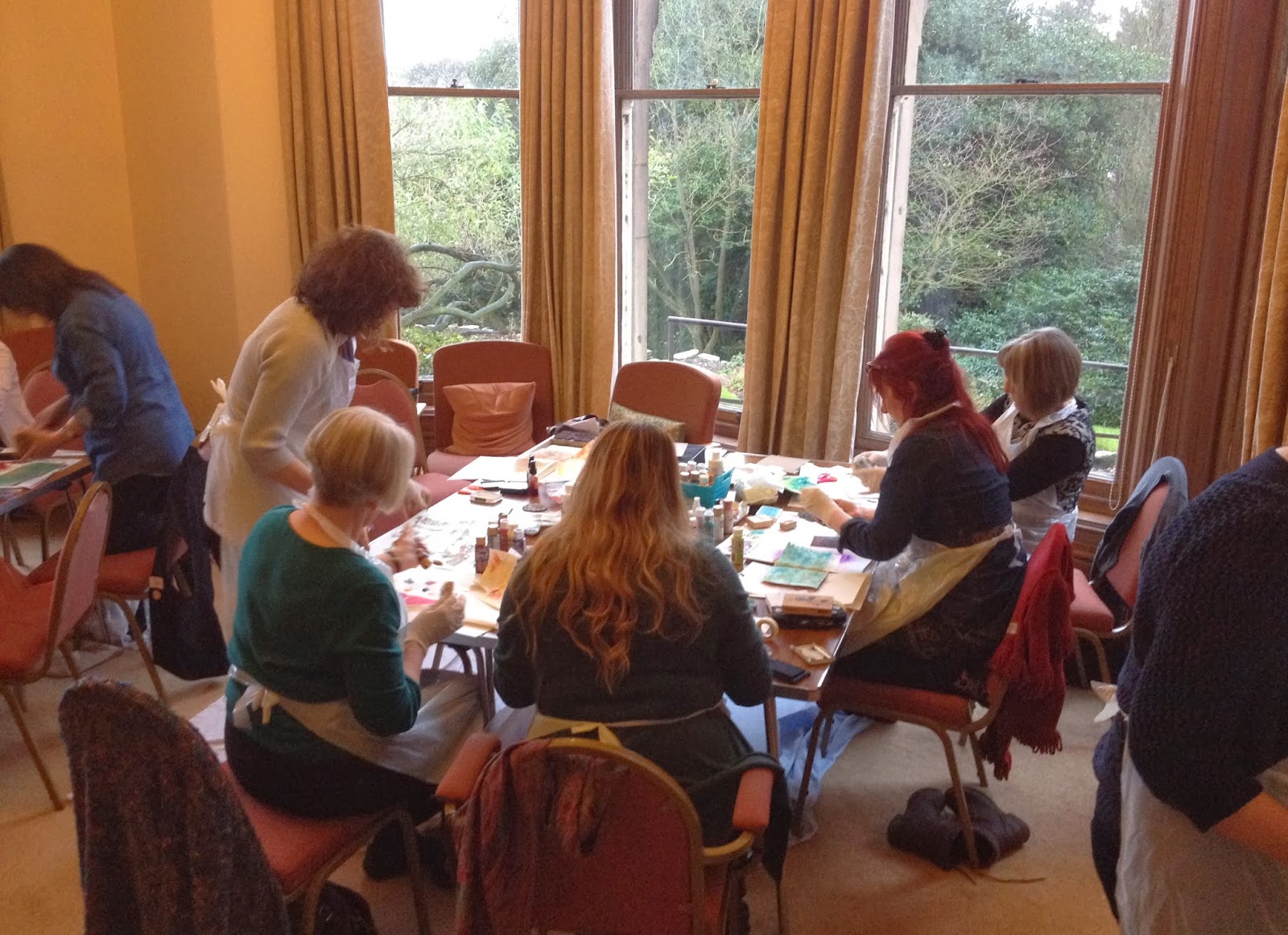 the art of moodling: an ogre, a seashell and the Cleveleys coastline