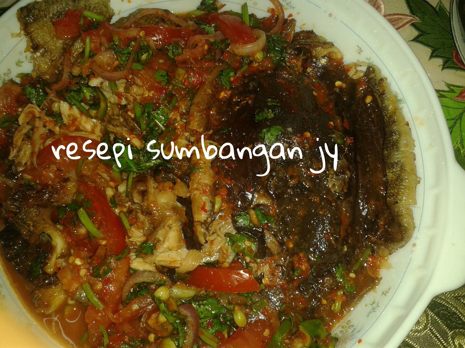 RESEPI SUMBANGAN JY 2008-2023: 848. IKAN TUKA BAKAR AIR ASAM