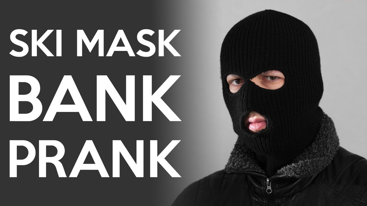 Motorcycle Helmets: Bank Robber Mask