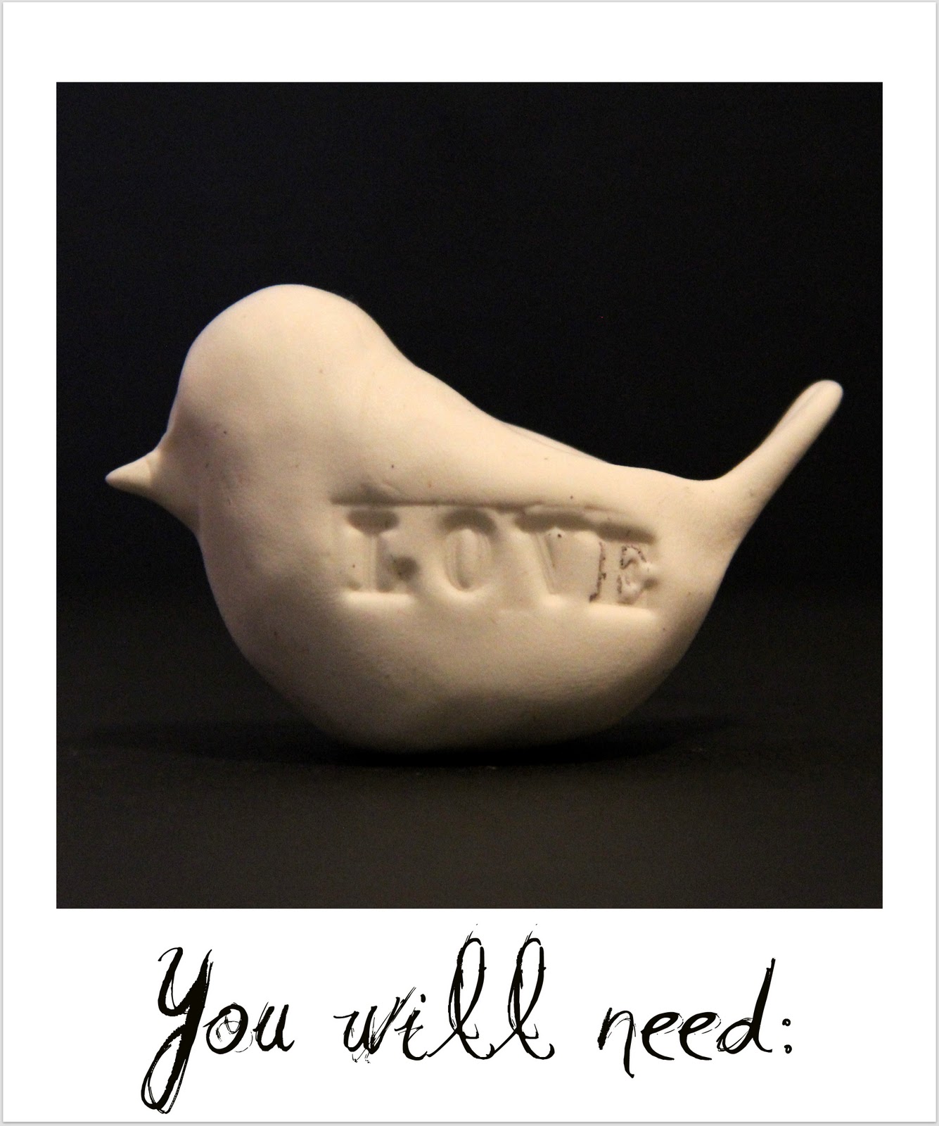 Micaela's Craft Blog: Clay Bird Tutorial