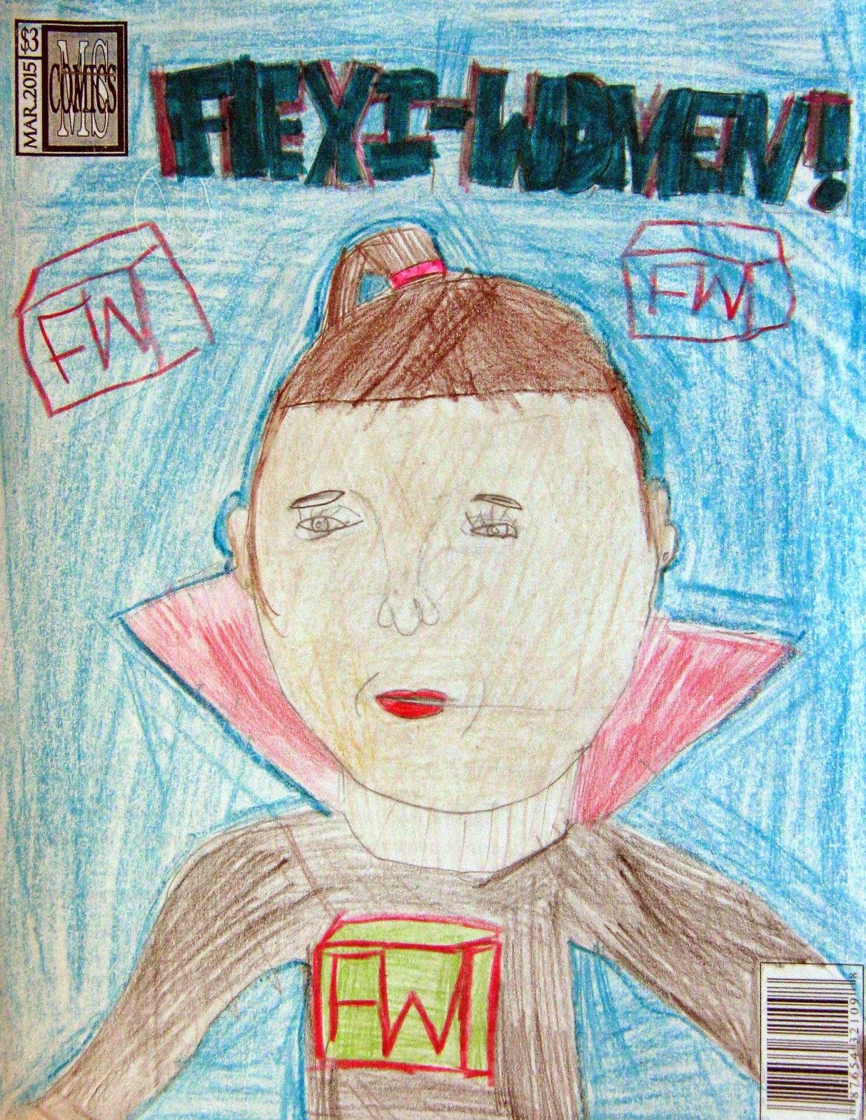 Art in the Middle...school: Be a Super Hero!