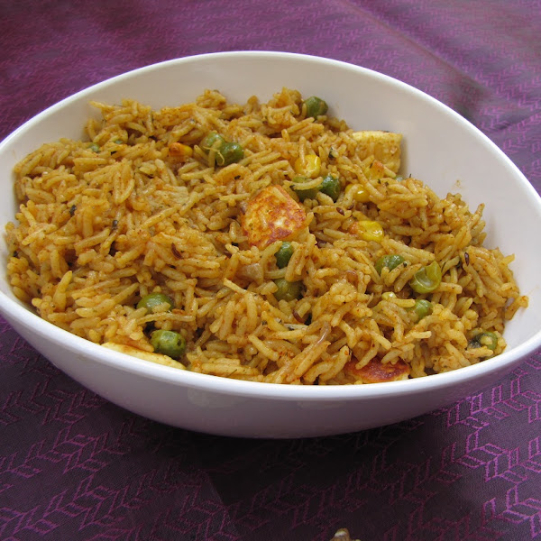 Super Yummy Recipes: Special Paneer Pulao / Cottage Cheese Pilaf