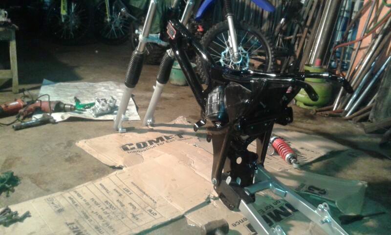 Jual Rangka motor trel fiz r Modif Bebek Standar Dan Bebek Modif - Tips ...