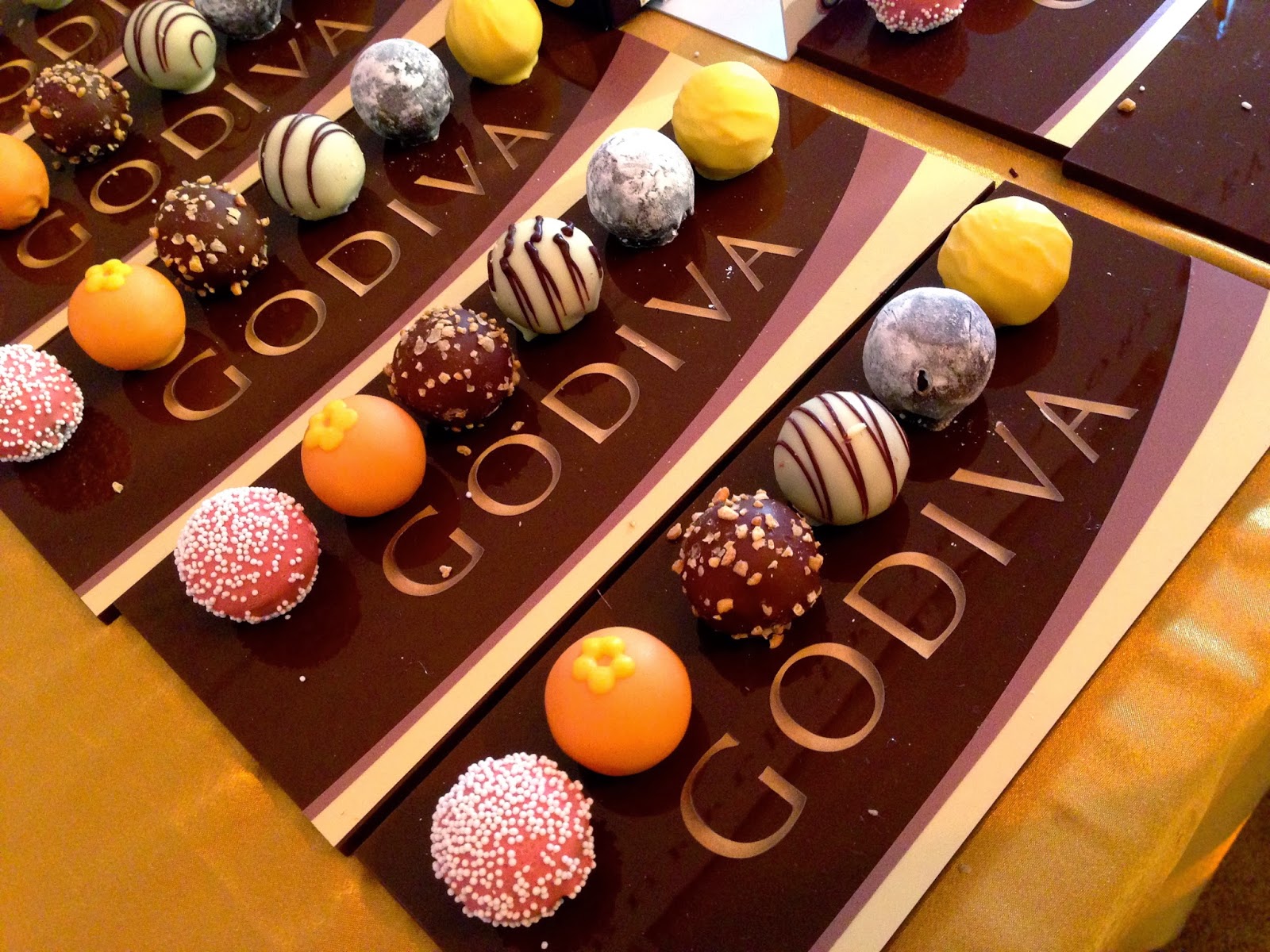 fashionably petite: GODIVA Truffle Flight Collection