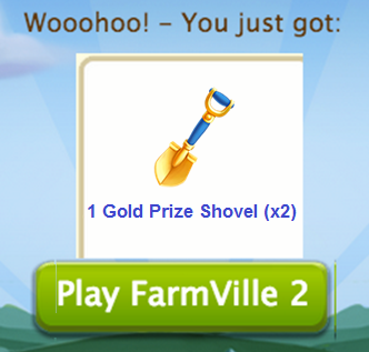 Farmville 2 Free Gold Shovel For All Farmers... - Fv2-Free-Reward