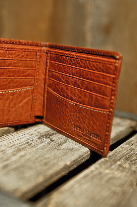 Buffalo Jackson Trading Co: Bison Leather Wallet for Men - Great Gift ...