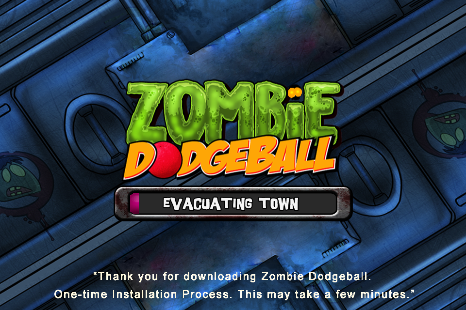 Game Art: Zombie Dodgeball,iOS