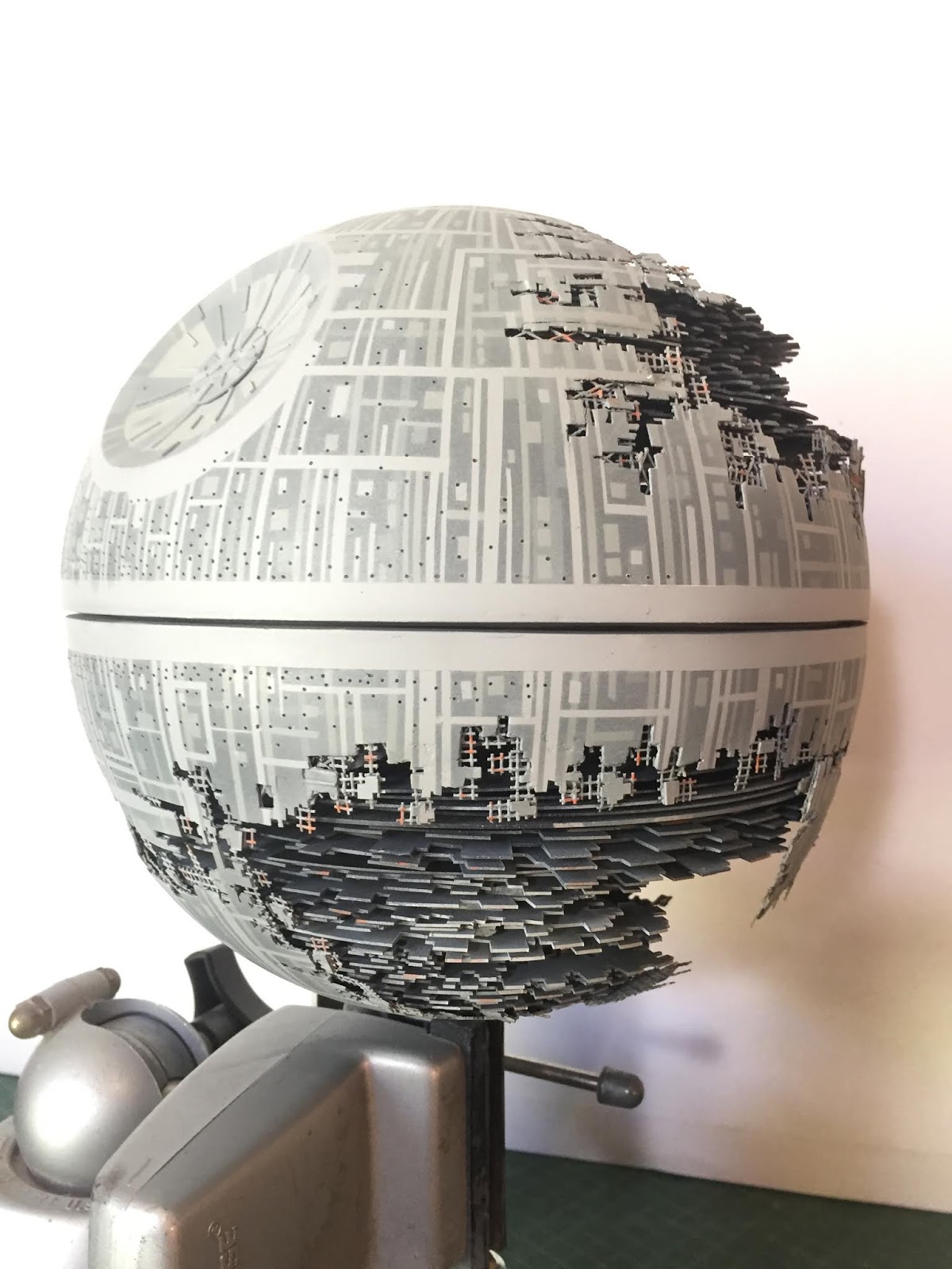 The Irate Modeler: Death Star II Scratch Build Part 4