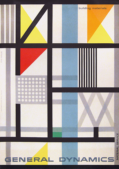 Past Print: Mid-century General Dynamics posters designed by Erik Nitsche