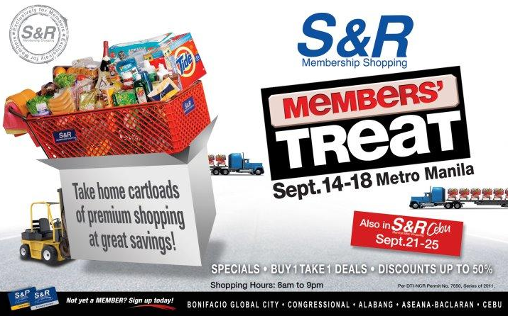 Pinay Mom Adventures: S&R Sale on September 14 - 18, 2011