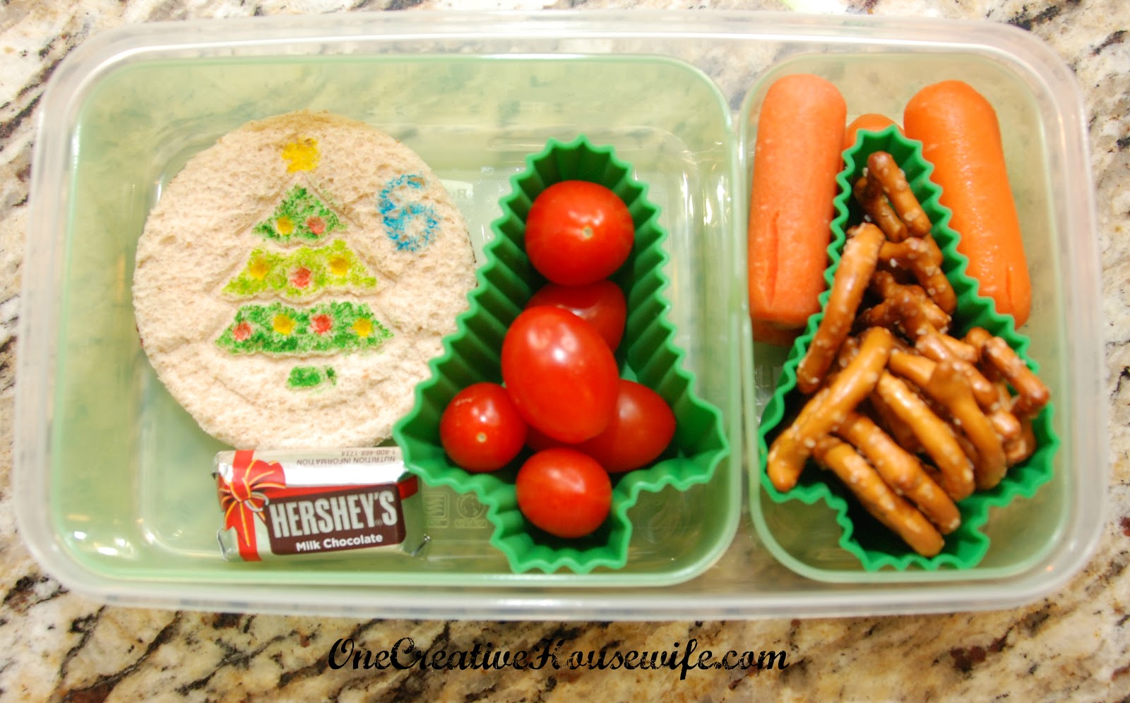 One Creative Housewife: Lunches Week 17 - Advent Style 3