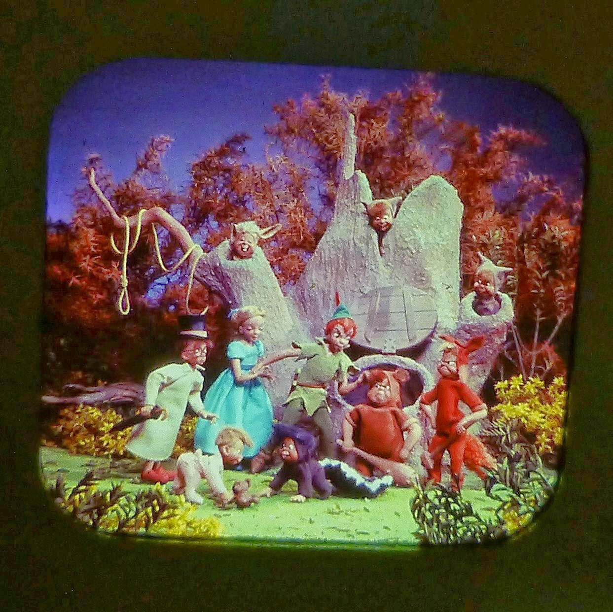 Lance Cardinal Creations: "DISNEY'S PETER PAN" VINTAGE VIEW-MASTER REELS
